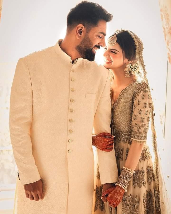 The Cutest Couple: Harris Rauf Ties Knot With Muzna Masood – Zeesy.pk