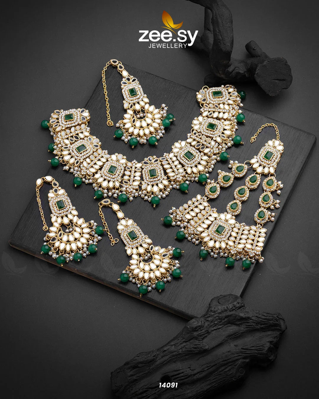 1# Pakistani Bridal Jewellery Sets | Artificial for Wedding | Zeesy ...