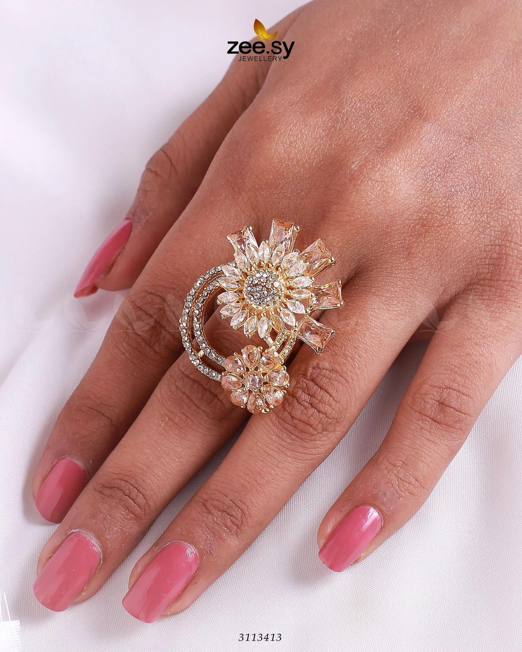 Aima Baig Ring | Zeesy.pk
