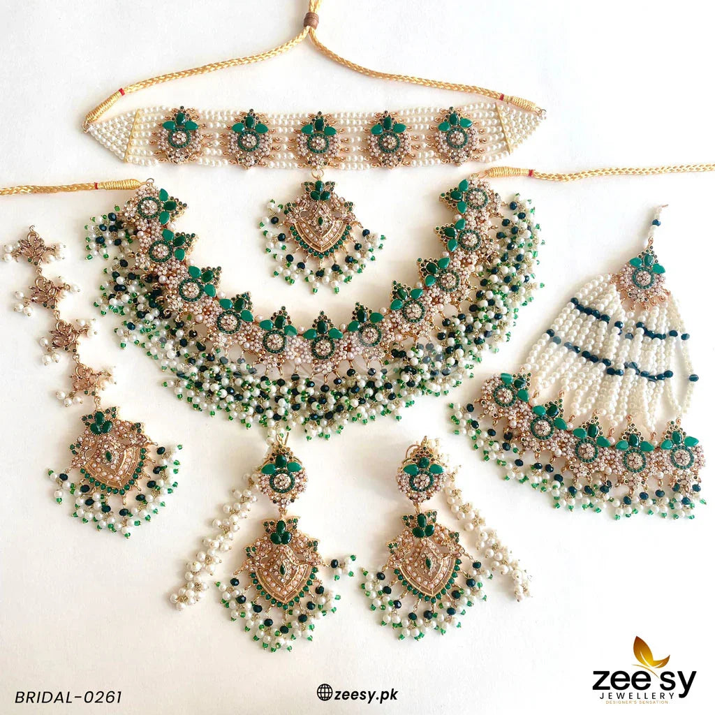 Gold Plated Bridal Set Artificial Jewellery Store Zeesy – Zeesy.pk